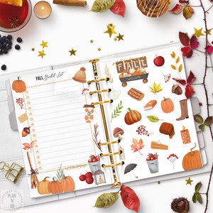 Fall Bucket List, Printable Fall Journal, Autumn Bucket List, Fall ...