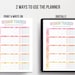 Editable Vitamin Tracker, Printable Vitamin Cheat Sheet, Health Tracker ...