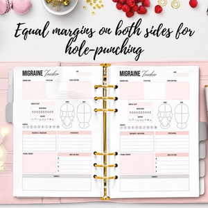 Migraine Tracker Printable Headache Log Headache Diary - Etsy