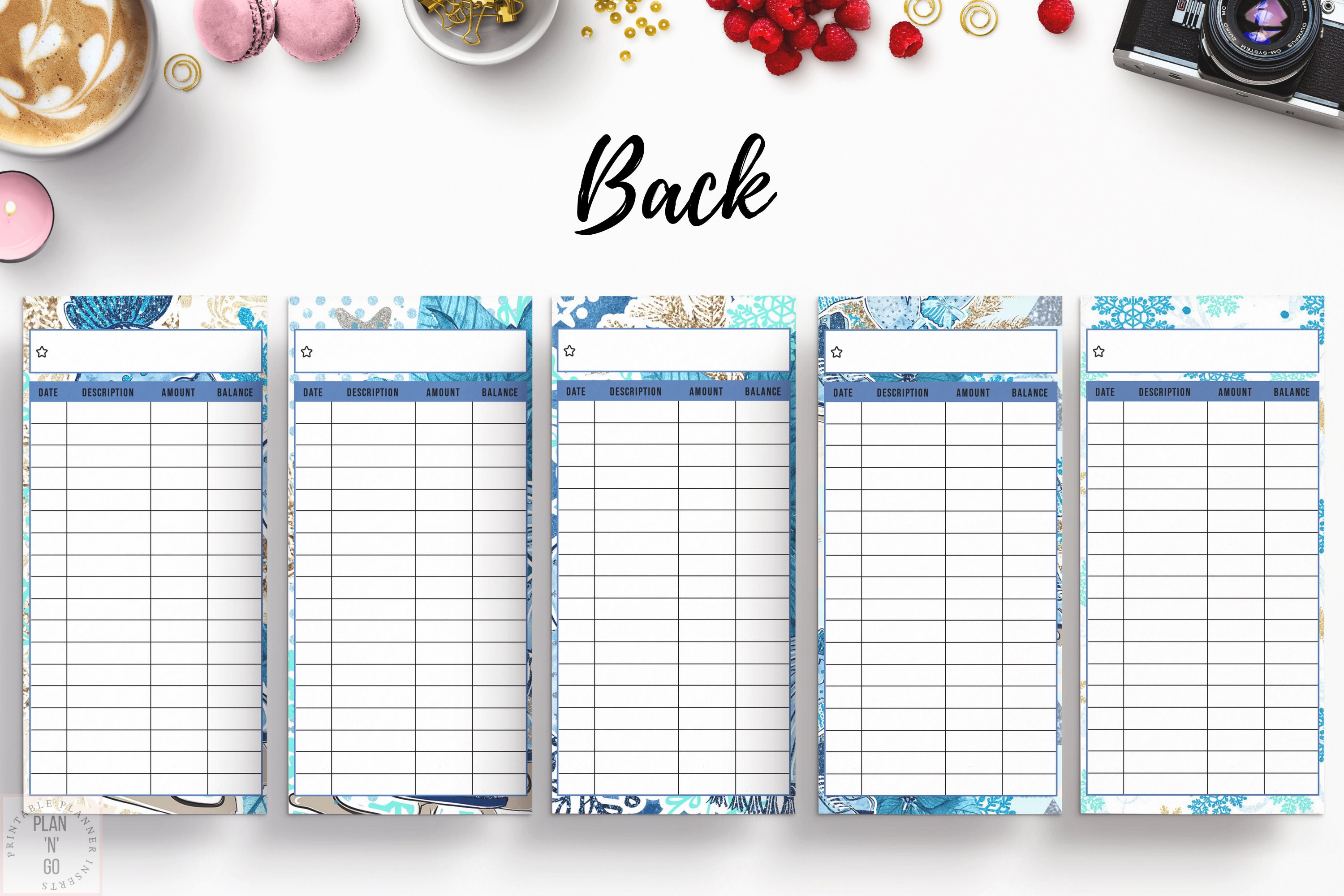 Printable Cash Envelope, Cash Envelope Tracker, Spending Tracker, Set ...