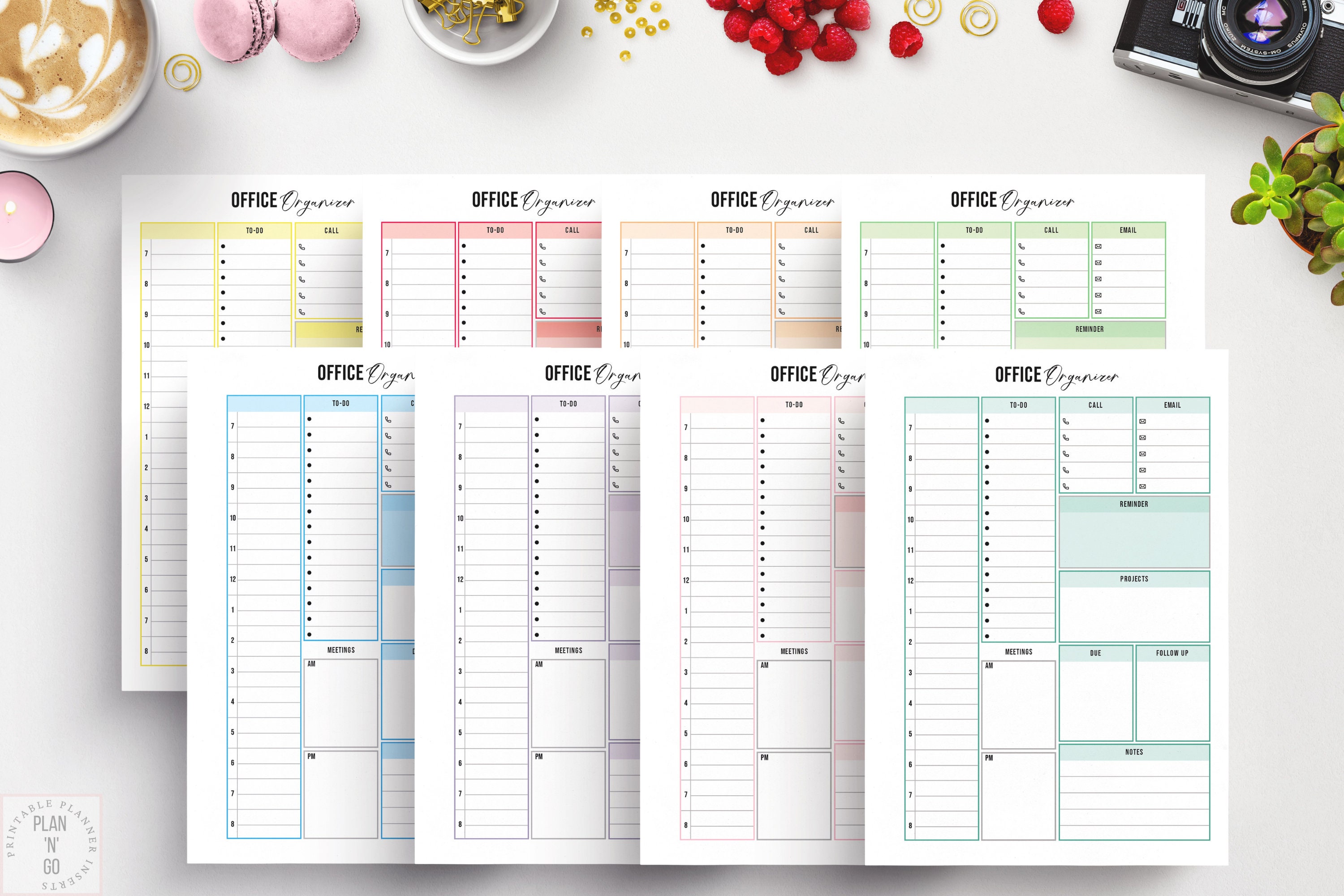 Office Organizer Printable Office Task Planner Office - Etsy