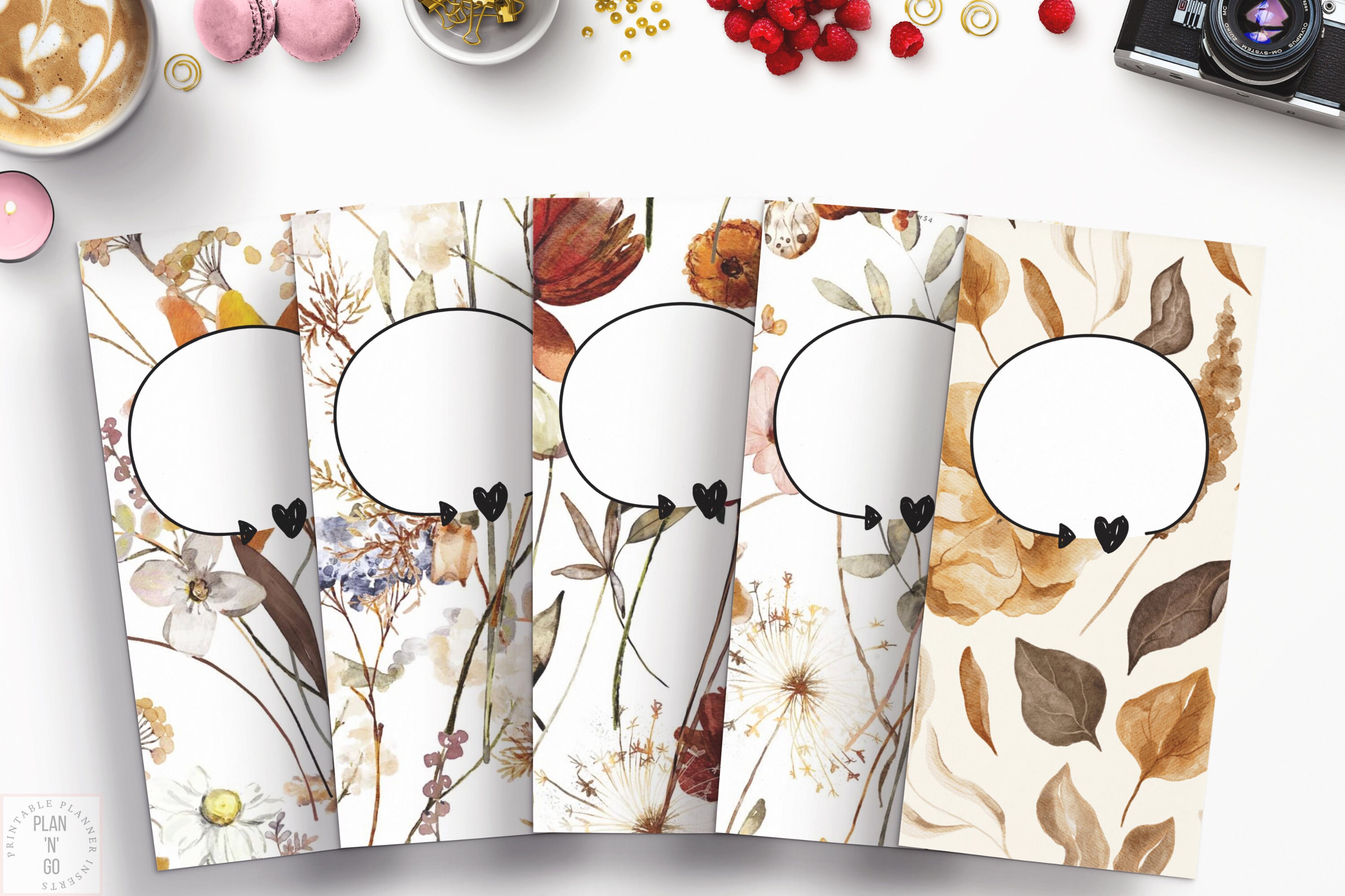 Organize Savings With Autumn Garden Cash Envelopes - Set of 5 and Money ...