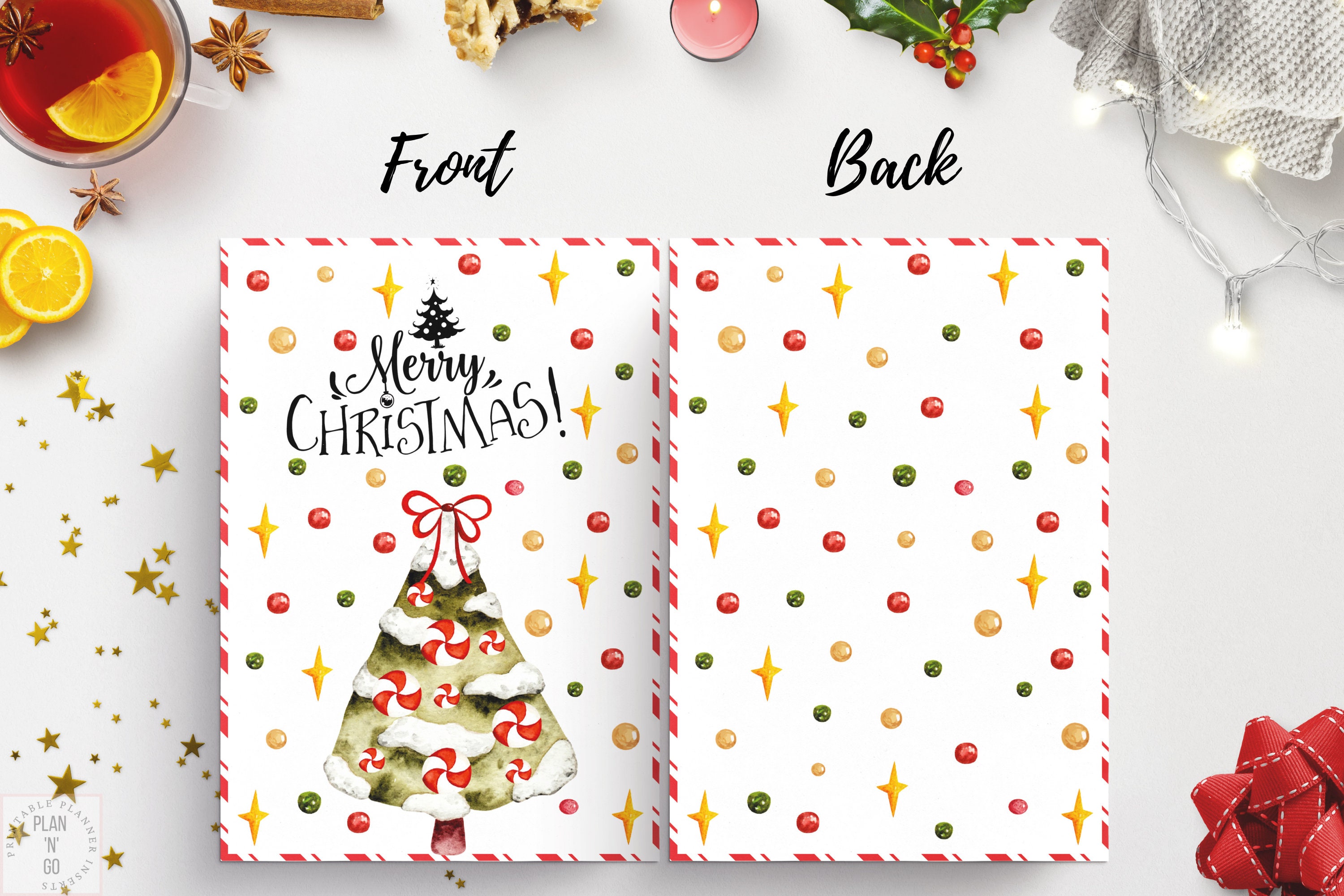 Christmas Dashboard Printable Christmas Cover Festive - Etsy