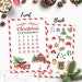 Christmas Countdown, Printable Advent Calendar, Days Until Christmas ...