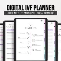 IVF Planner, IVF Medication Worksheet, IVF Medication Planner, Ivf ...