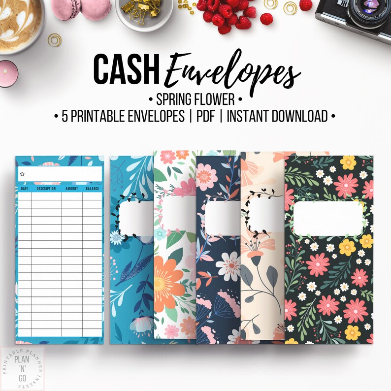 Printable Cash Envelopes Money Envelope Envelope Template - Etsy