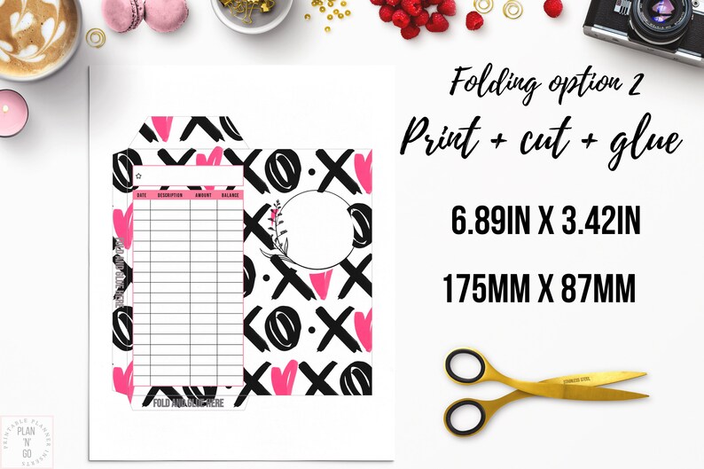 Cash Envelope Printable, Girl Boss Theme Cash Envelope Tracker, Expense ...
