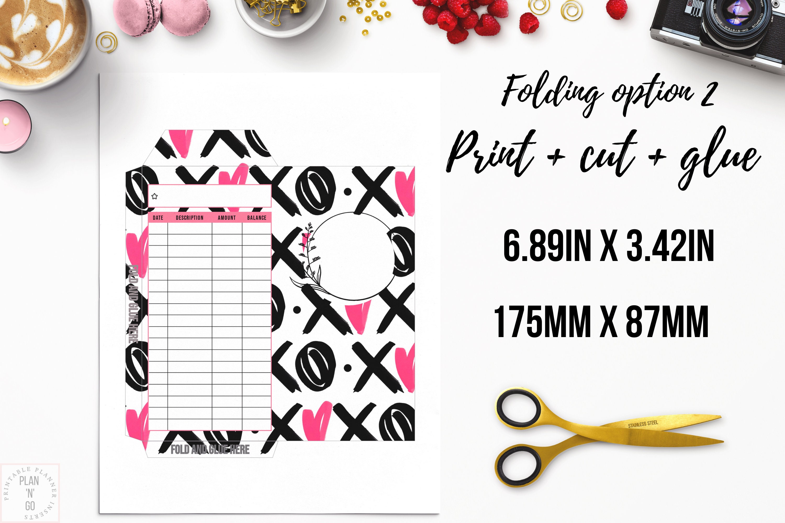 Cash Envelope Printable, Girl Boss Theme Cash Envelope Tracker, Expense ...