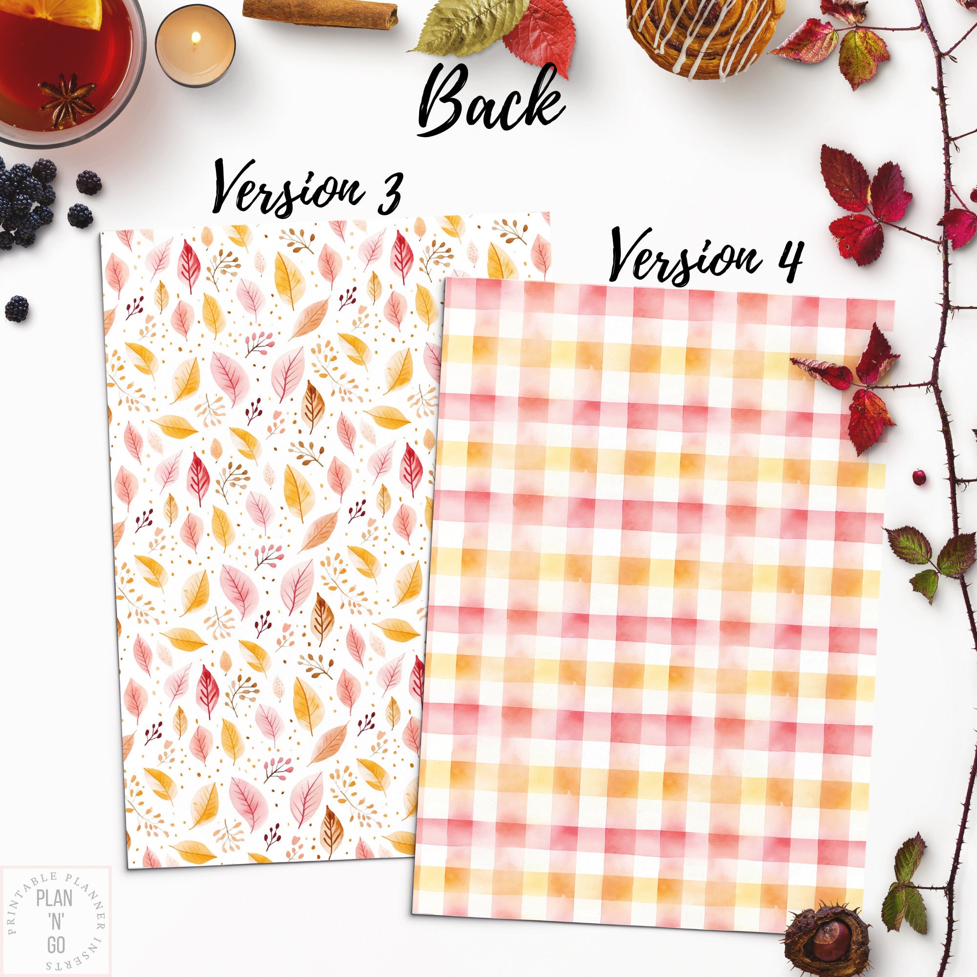 Fall Dashboard Printable Autumn Planner Fall Journal - Etsy