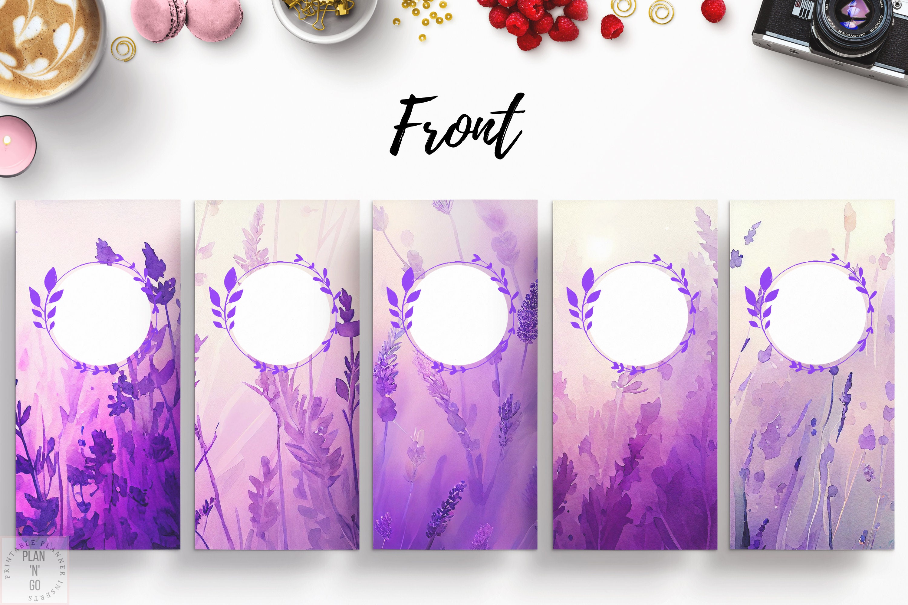 Printable Cash Envelope, Cash Tracker, Lavender Download, Envelope ...
