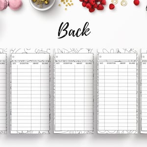 Cash Stuffing Envelope, Printable Cash Envelope, Spending Tracker, Set ...