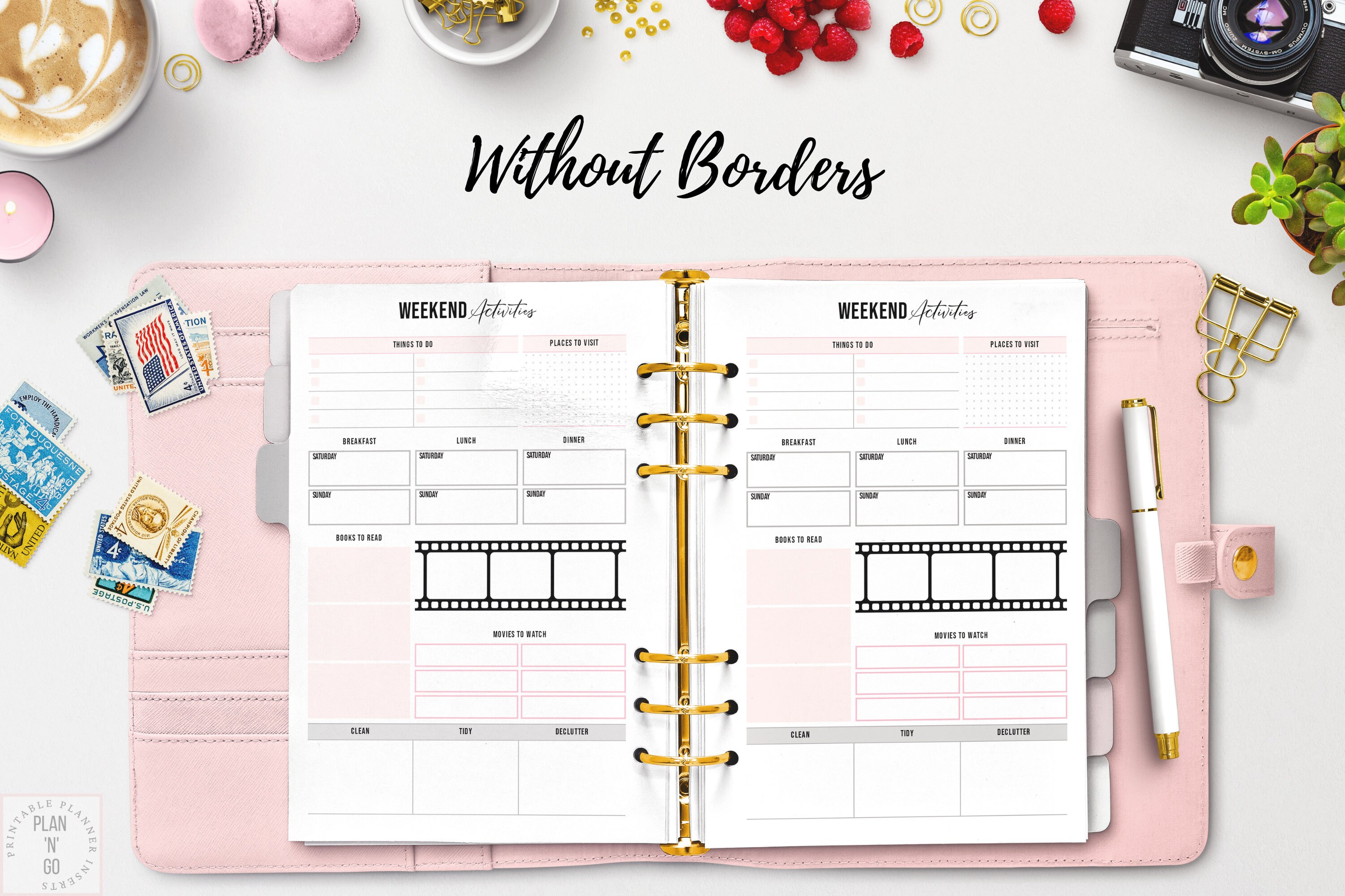 Weekend Planner Printable, Weekend Activities, To-do List, Weekend ...