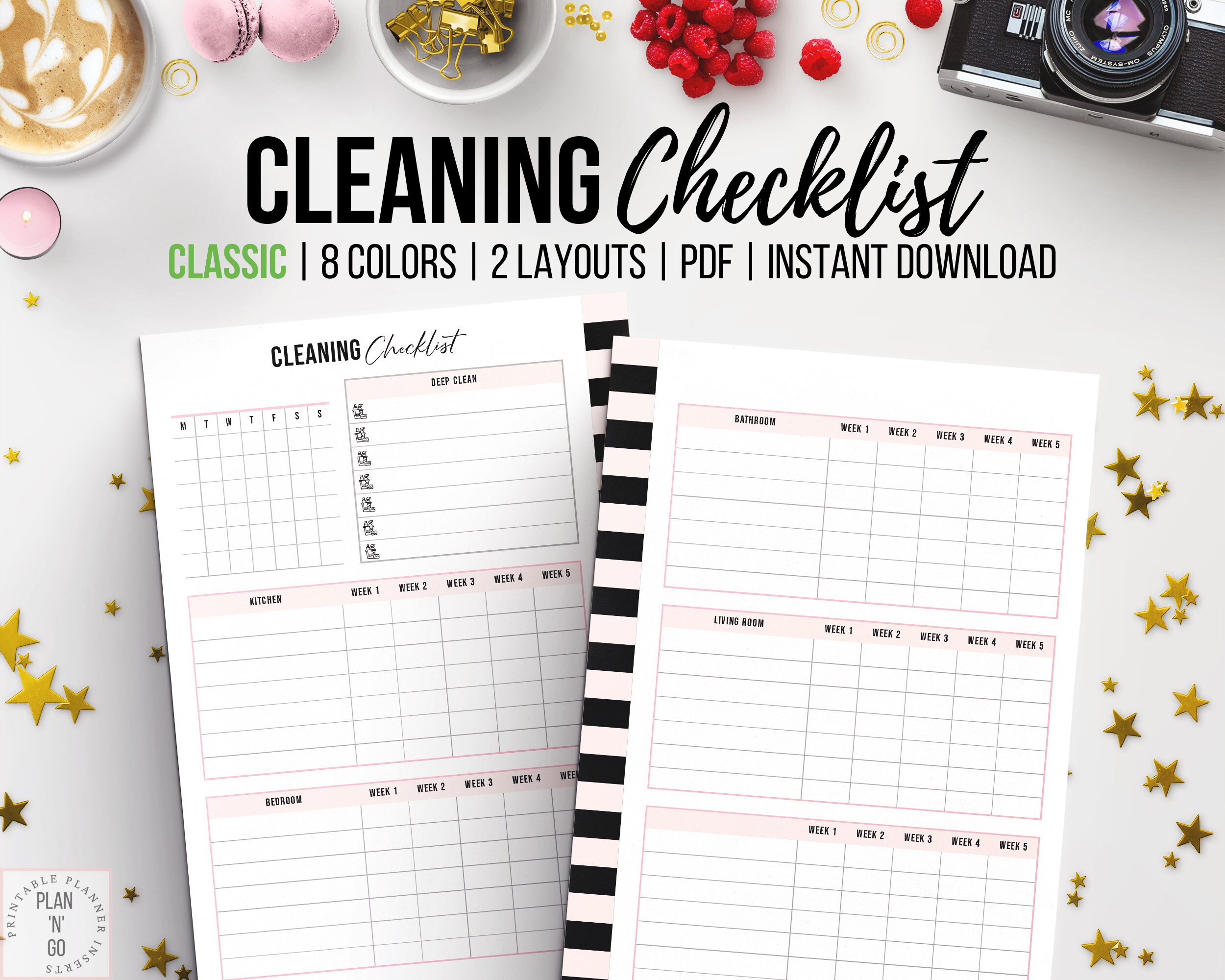 Ultimate Cleaning Schedule Printable Household Organizer, Effortless ...
