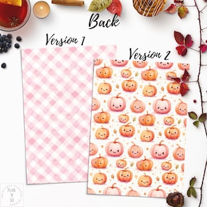 Fall Dashboard, Printable Autumn Planner, Fall Journal, Pumpkin Spice ...