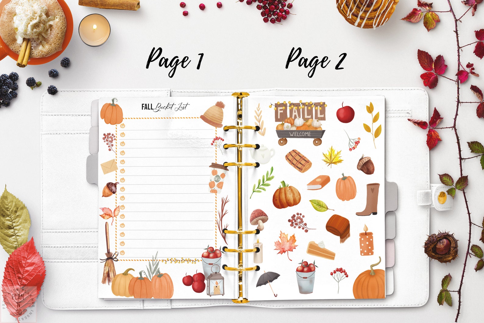 Fall Bucket List Printable Fall Journal Autumn Bucket List - Etsy