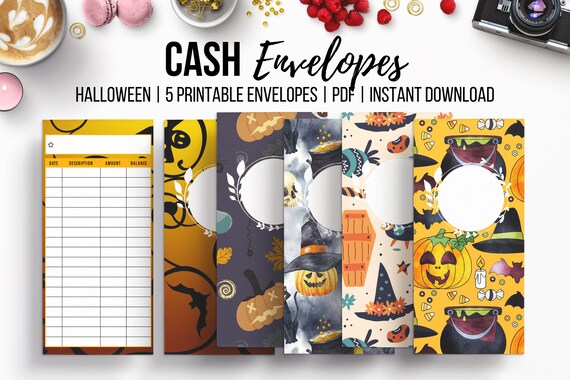 Cash Envelope Printable Expense Tracker Money Savings - Etsy