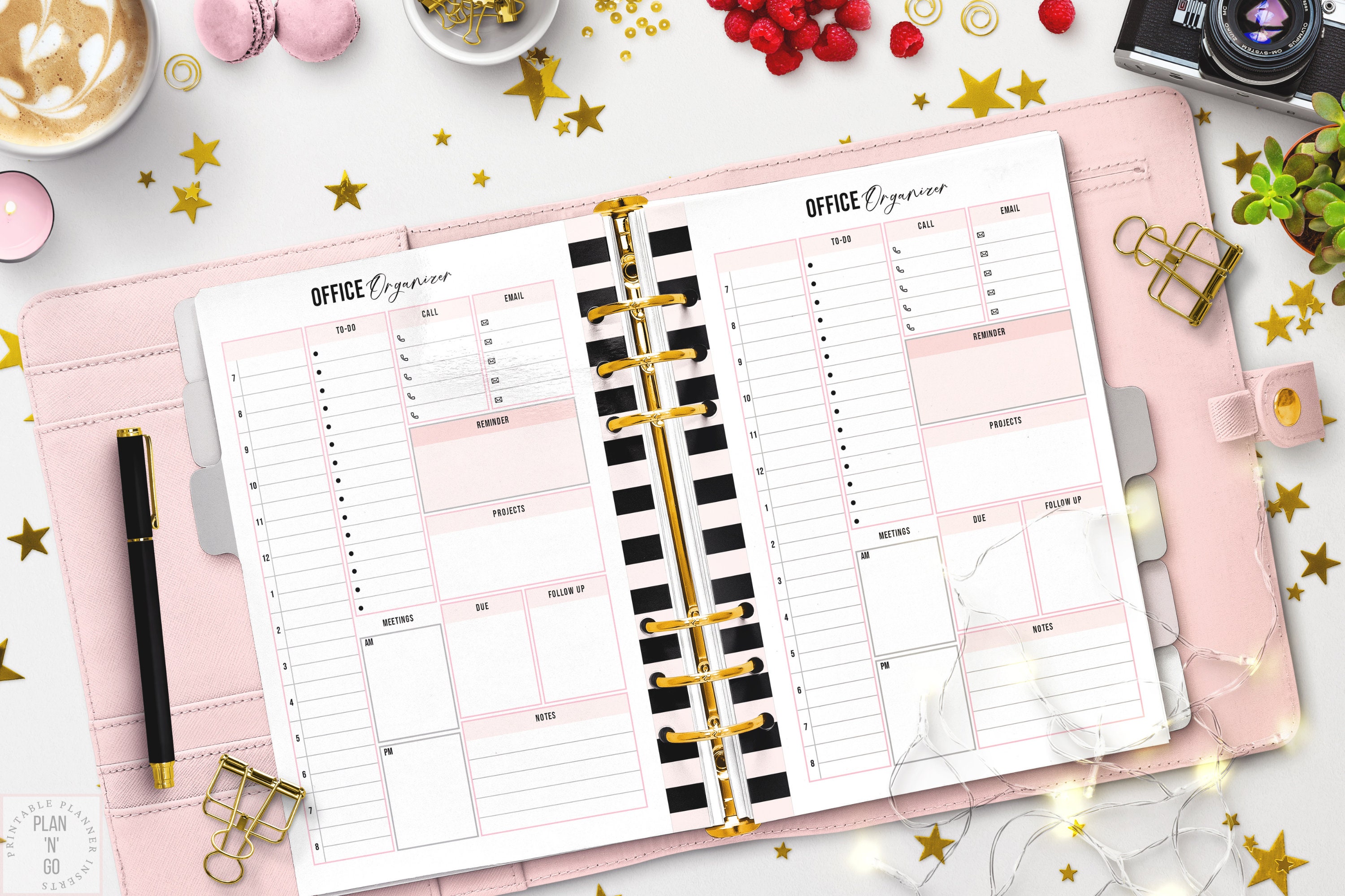 Office Organizer Printable Work Schedule Office Tasks Daily - Etsy