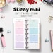 Skinny Mini, Weekly Horizontal Printable, Weekly Undated Planner Insert ...