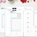 Week at a Glance, Printable Week Organizer, Undated Planner, Weekly ...
