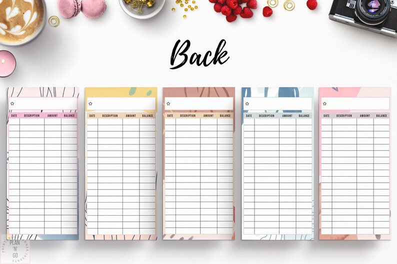 Cash Envelope Printable Expense Tracker Monthly Budget Dave - Etsy