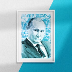 Vladimir Putin Poster - Etsy Norway