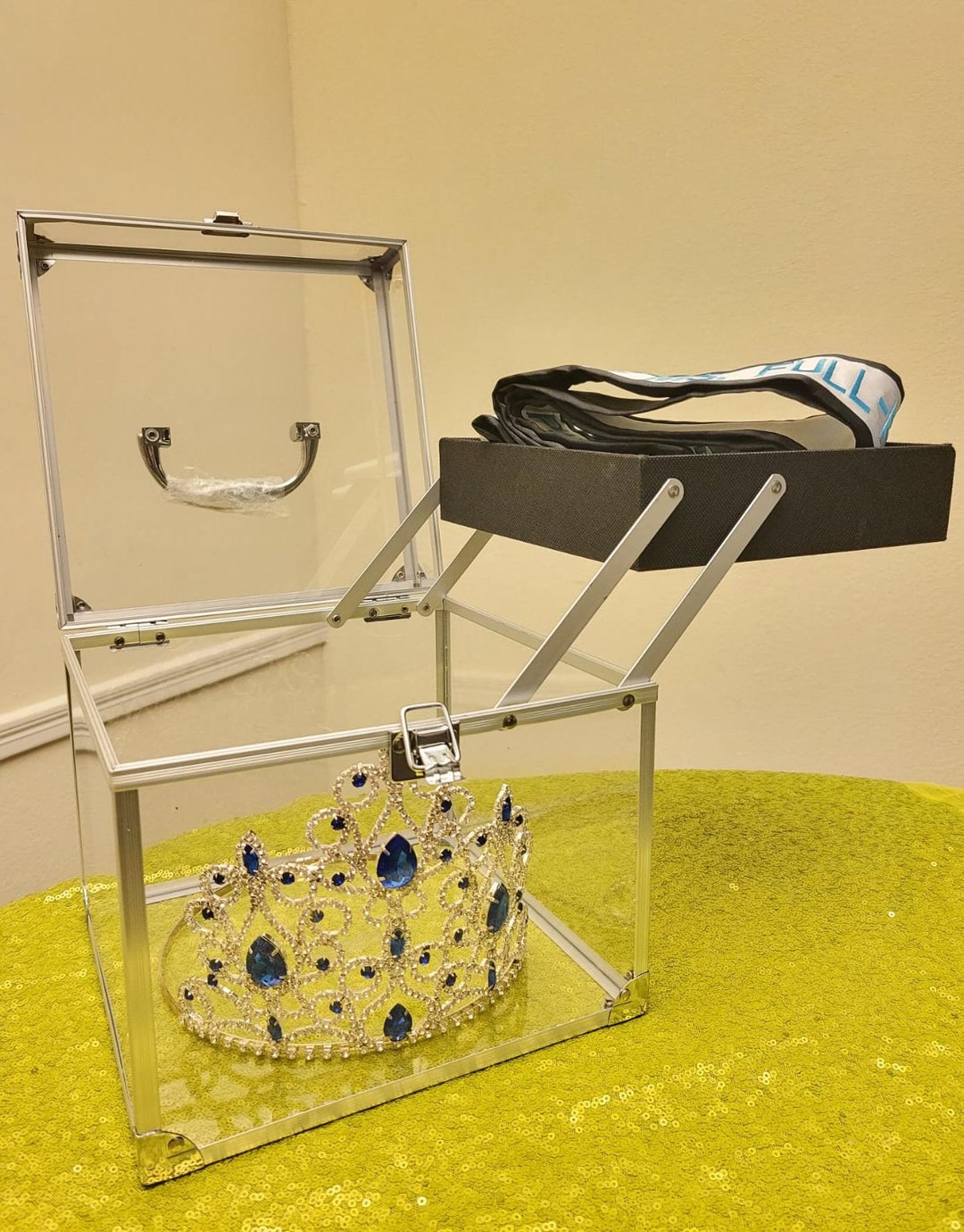 Crown Box (pageant Crown Box) - Etsy