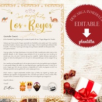 EDITABLE Official Letter From Santa, Instant Download, Personalized ...