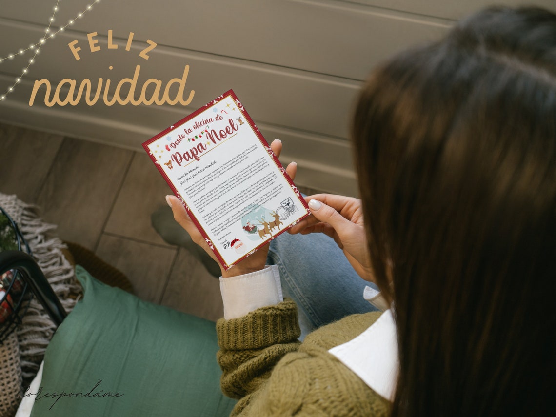 EDITABLE Official Letter From Santa, Instant Download, Personalized ...