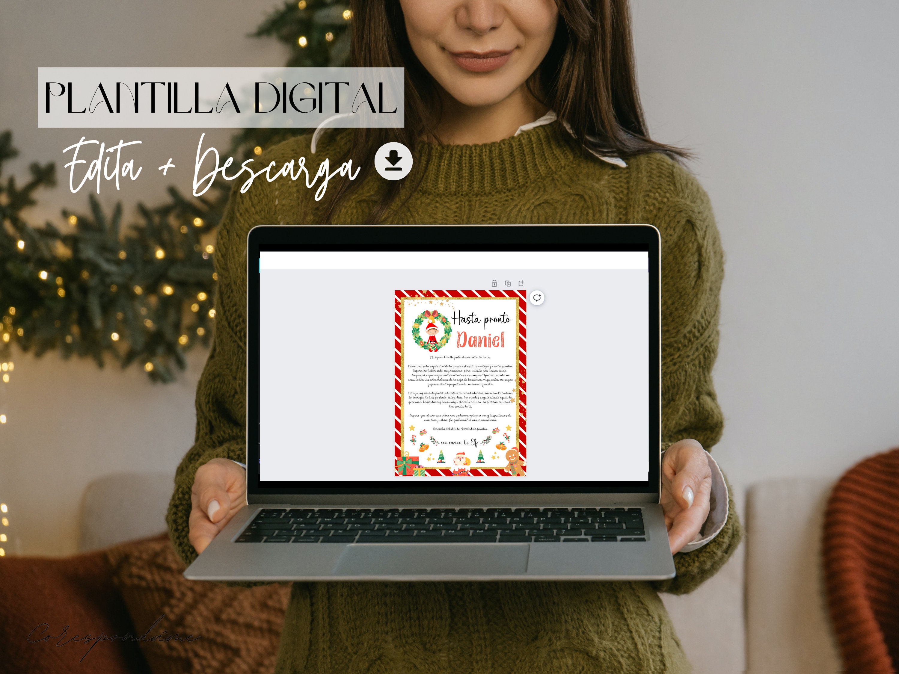 Editable Elf Letter, Elf Goodbye Letter, Naughty Elf, Spanish Elf ...