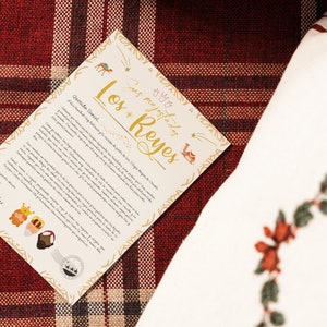 EDITABLE Official Three Kings Letter, Instant Download, Personalized ...