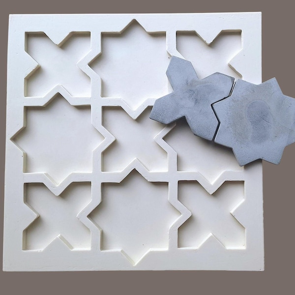 Concrete Tile Mold - Etsy