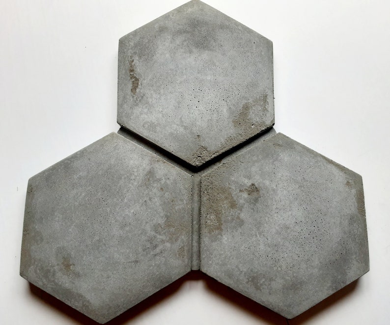 Tri-hex Hexagon Cement Tile Mold. Concrete Mold Cement Tile - Etsy