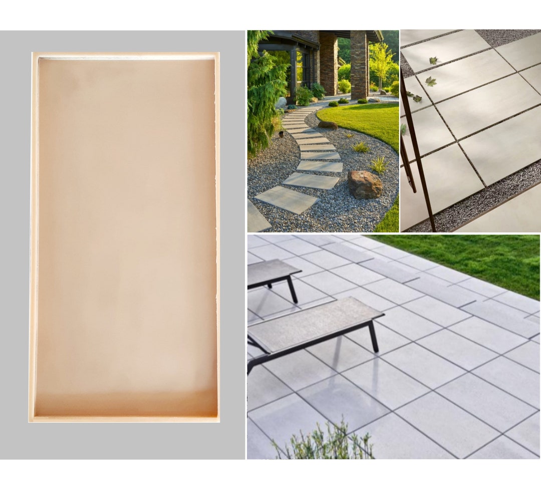 12x 24x 2 Smooth Paver Mold, Stepping Stone Mold, Concrete Paver Mold ...