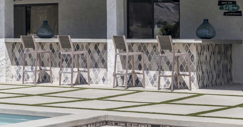 Arabesque Cement Tile Mold Concrete Mold DIY Concrete Molds - Etsy