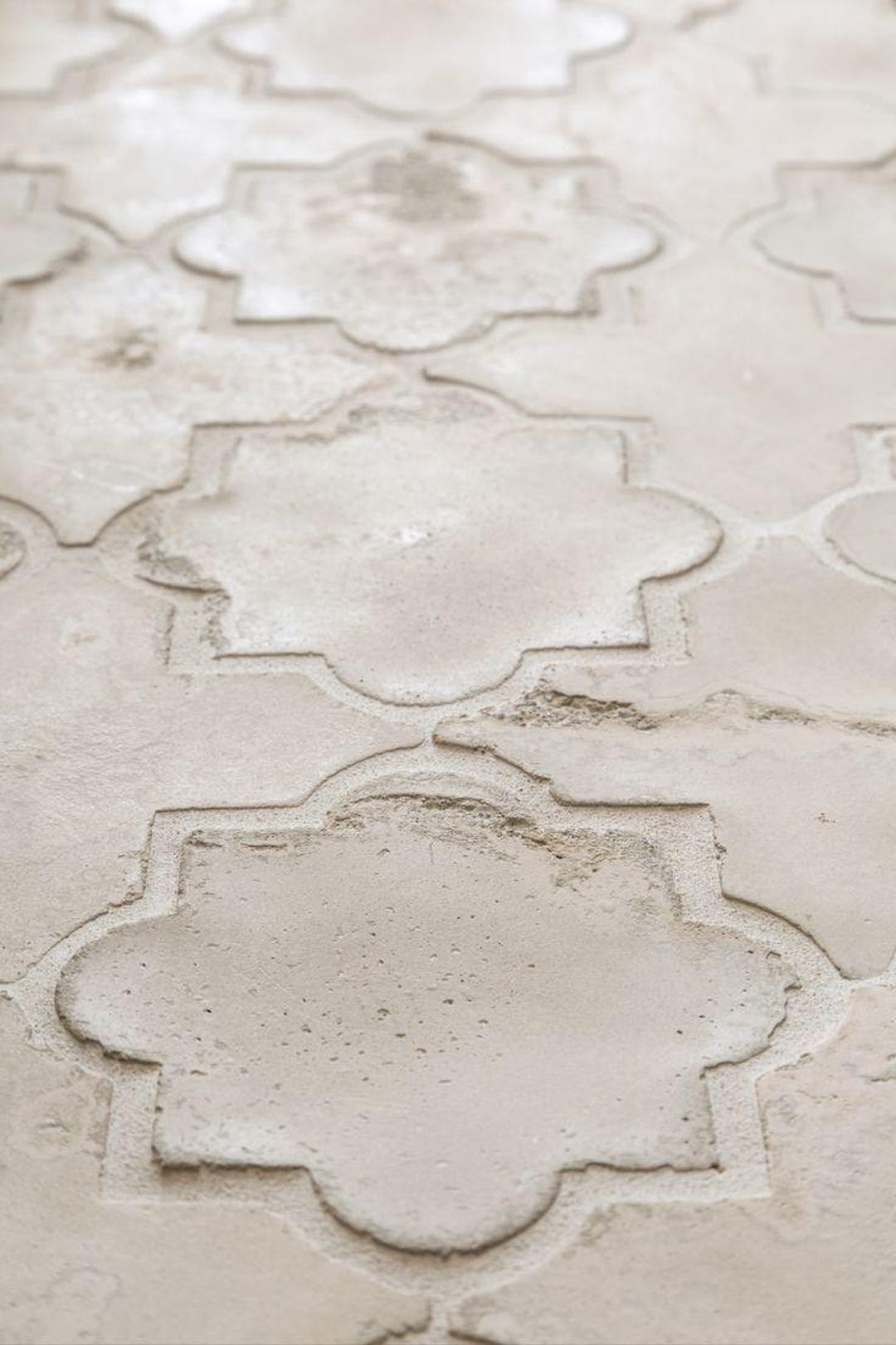 Arabesque Cement Tile Mold, Concrete Mold, DIY Concrete Molds - Etsy