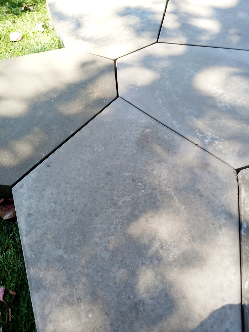 Polygon Concrete Paver Mold, DIY Concrete Mold, Concrete Paver Mold ...