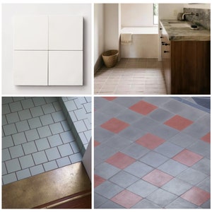 Cement Tile Sampler Mold. DIY Concrete Mold Cement Tile Mold. - Etsy