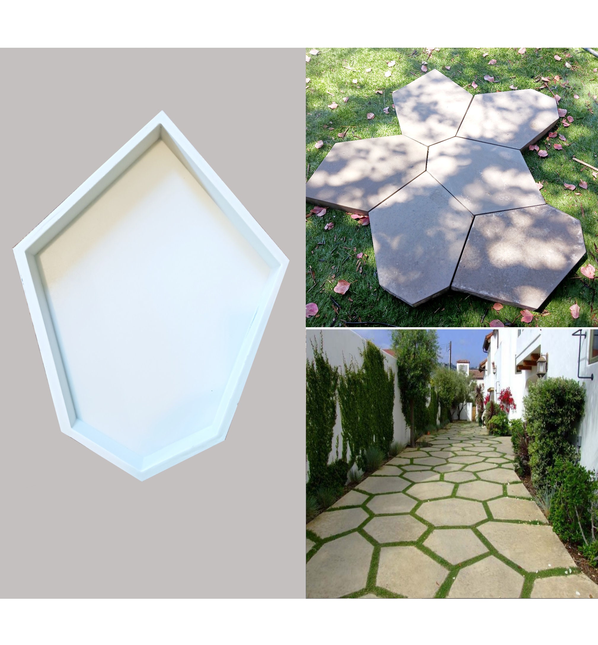 Octagon Stepping Stones Octagon Patio Kit 2.3 X 2.3 M Minster Paving