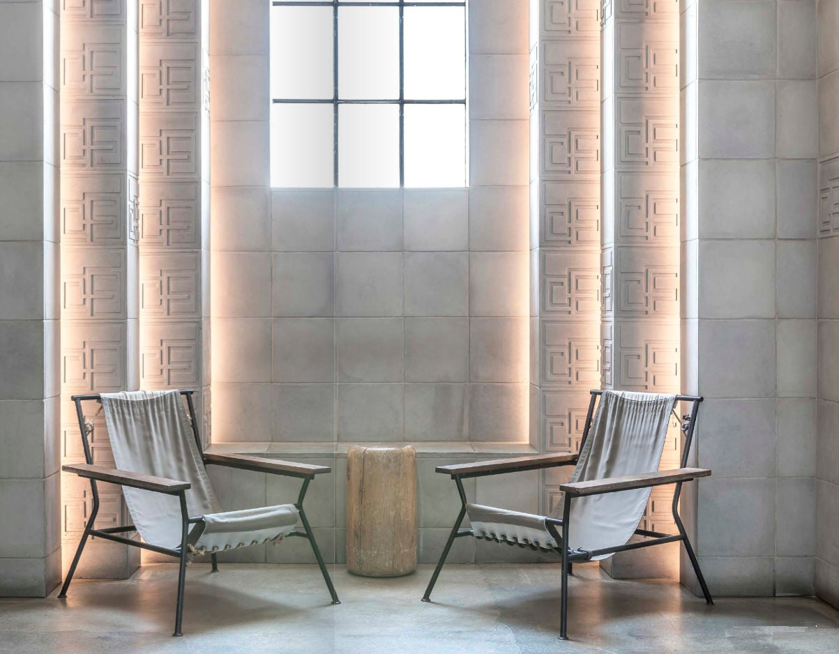 2-pack Cement Tile Sampler Mold DIY Concrete Mold Cement - Etsy