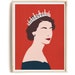 Queen Poster Print Wall Art, Printable Poster Young Queen Elizabeth Ii ...