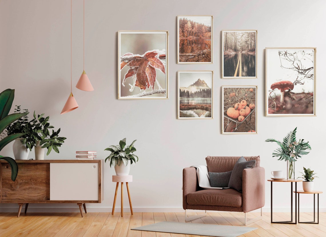Photography Print Set 6 Nature Photography Prints Gallery - Etsy
