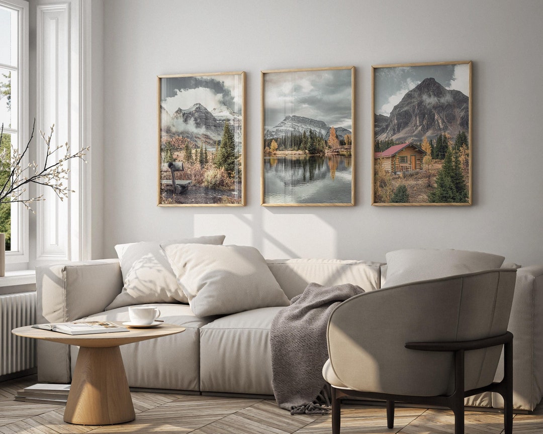 Wall Prints Set of 3 Printable Wall Art Photography Prints Nature ...