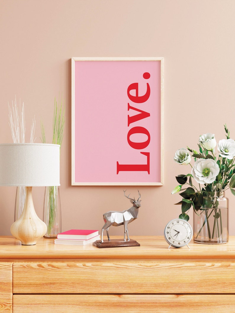 Love Wall Art Printable Valentines Wall Art Love Poster - Etsy Love Wall Art Printable Valentines Wall Art Love Poster - Etsy