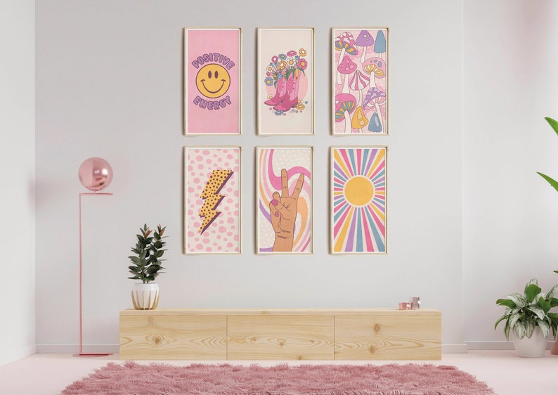 Trendy Wall Art Prints Set of 6 Wall Art Prints Wall Art - Etsy