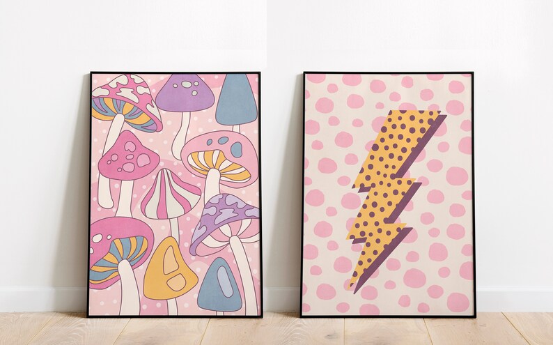 Trendy Wall Art Prints Set of 6 Wall Art Prints Wall Art - Etsy