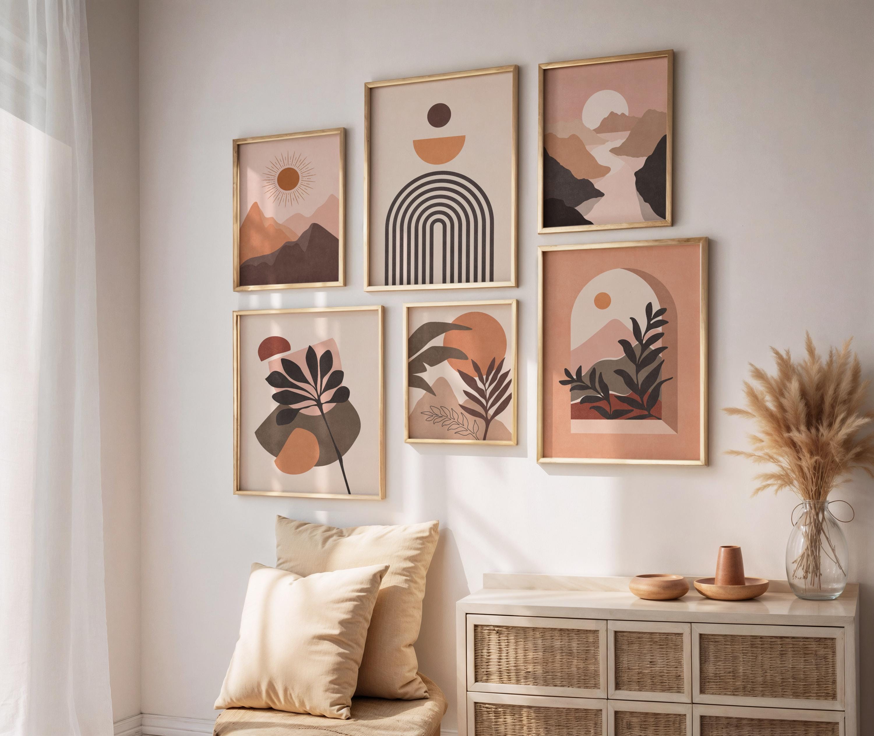 Digital Download Art Print Set, Instant Download Art Prints Gallery ...