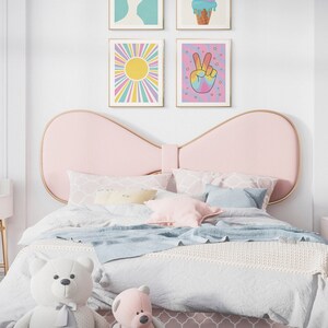Girly Wall Art Room Decor Printable Poster Set of 4, Teen Girl Bedroom ...