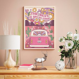 Trendy Room Decor Preppy, Retro Bus Cute Room Decor Aesthetic, Preppy ...