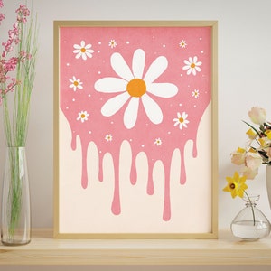 Preppy Wall Decor Dorm Pink Printable Poster, Preppy Aesthetic Print ...