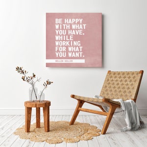 Blush Pink Wall Art Print Inspirational Poster, Inspirational Quotes ...